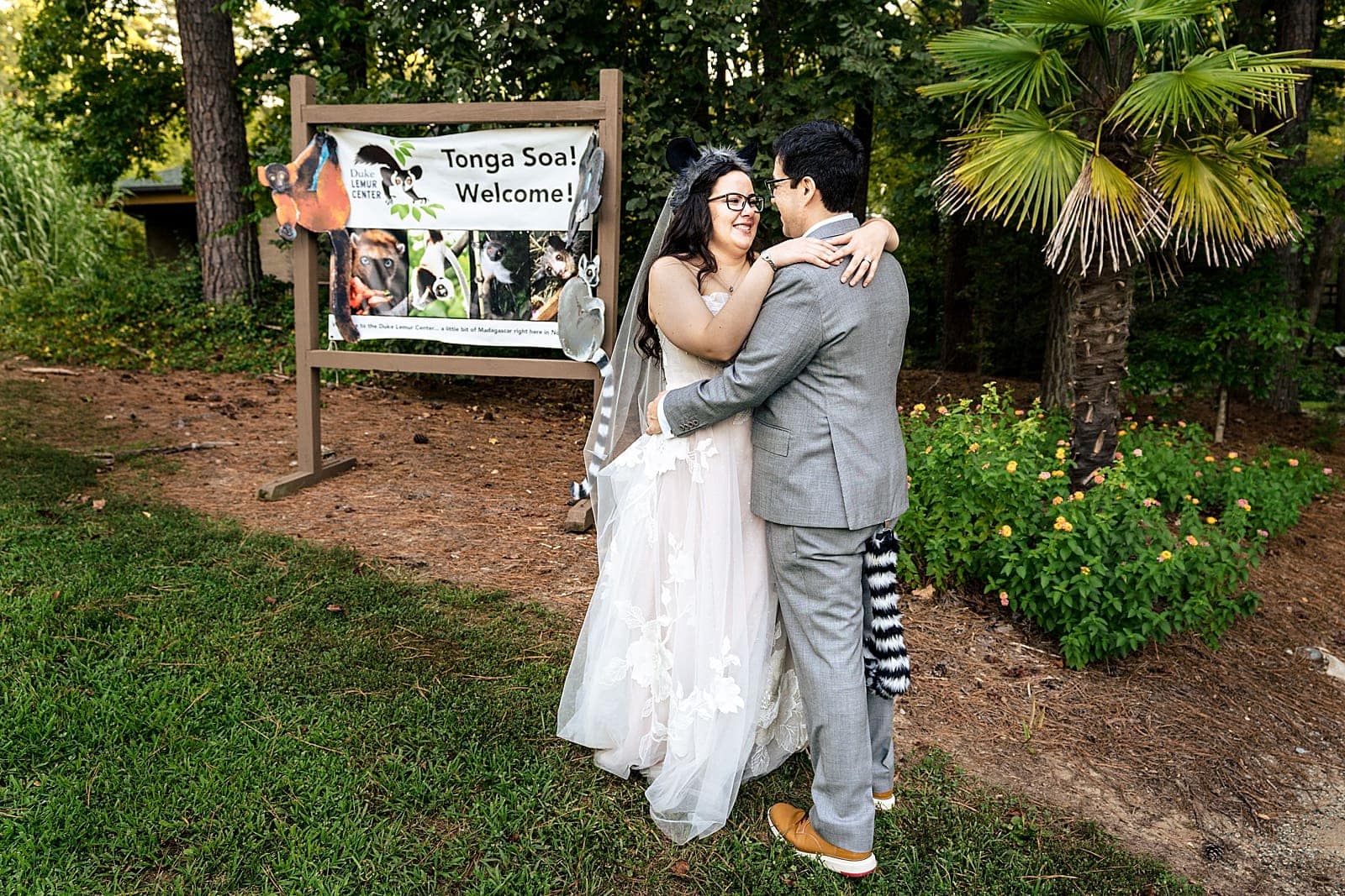 Duke Lemur Center Wedding - Kivus & Camera